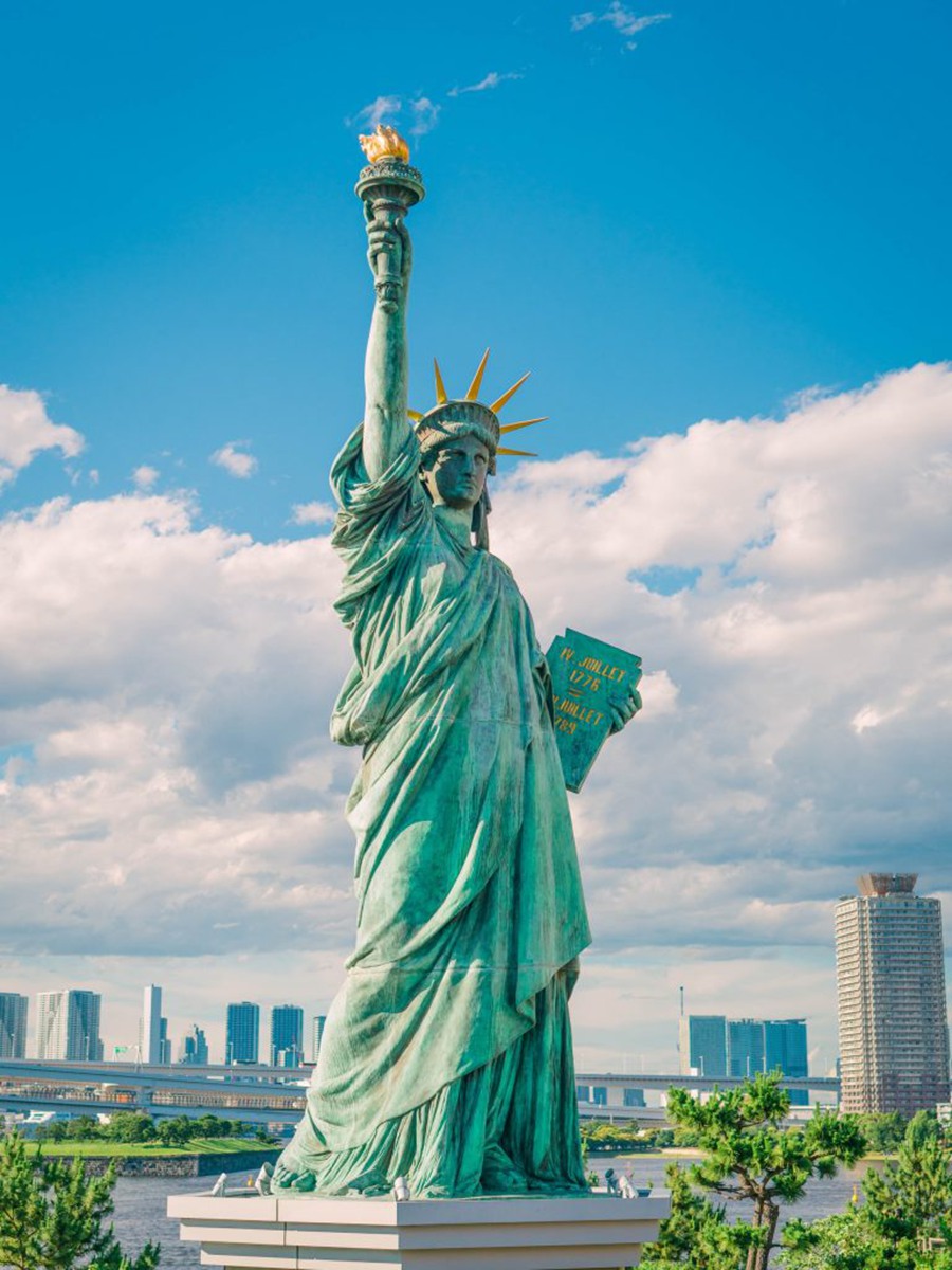 Bronze Statue of Liberty