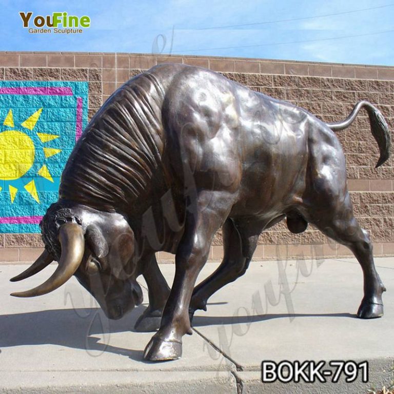 Bronze Bull Sculptures | Bull Statues | Wall Street Bull | Charging ...