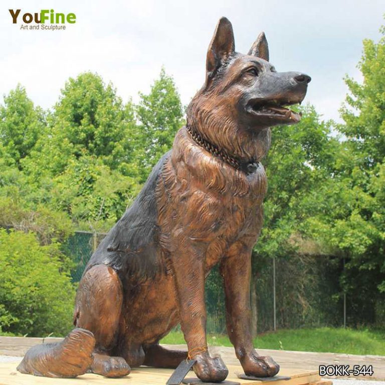 German Shepherd Memorial Statue - YouFine