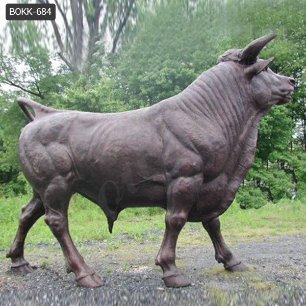 strong bronze bull statue- YouFine