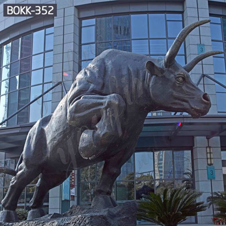 Bronze Bull Sculptures | Bull Statues | Wall Street Bull | Charging ...