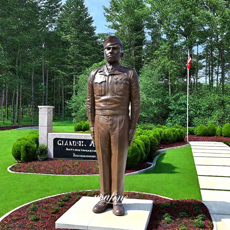 bronze military memorial statue- YouFine