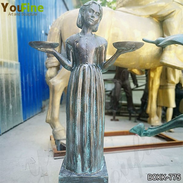 Bronze Savannah's Bird Girl Statue Replica- YouFine