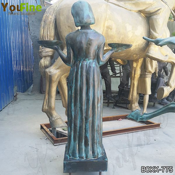 Bronze Savannah's Bird Girl Statue Replica- YouFine