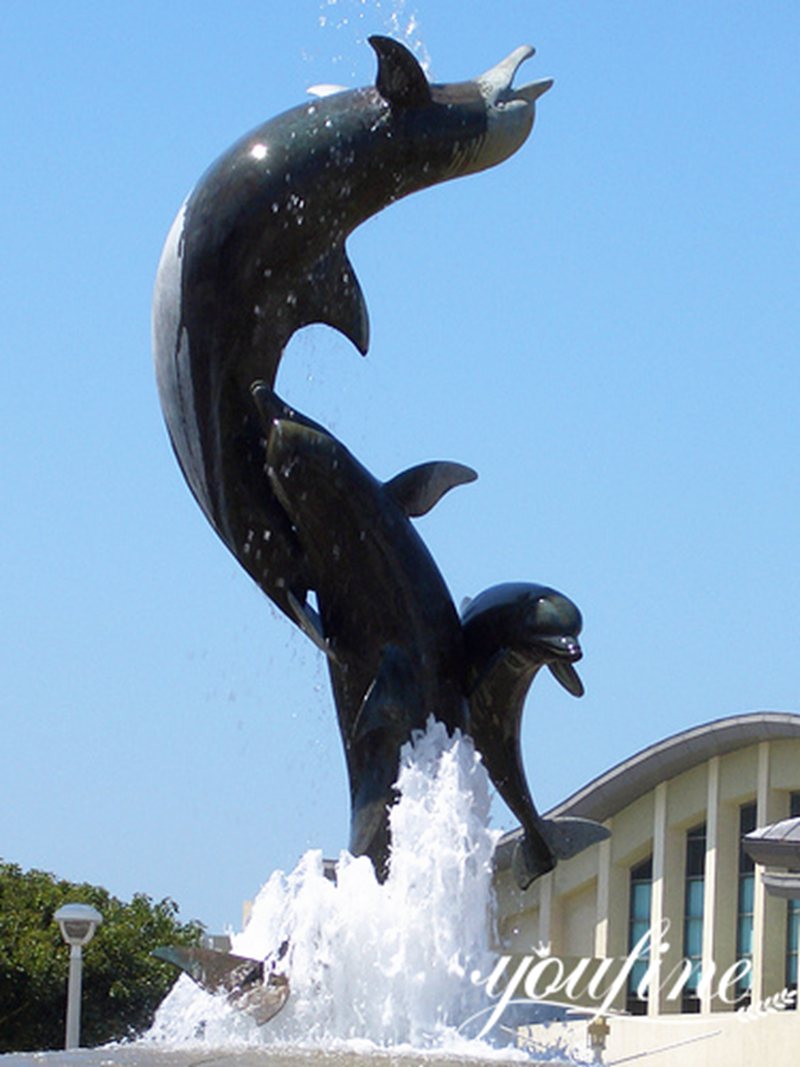 What Do Bronze Dolphin Statues Symbolize - YouFine