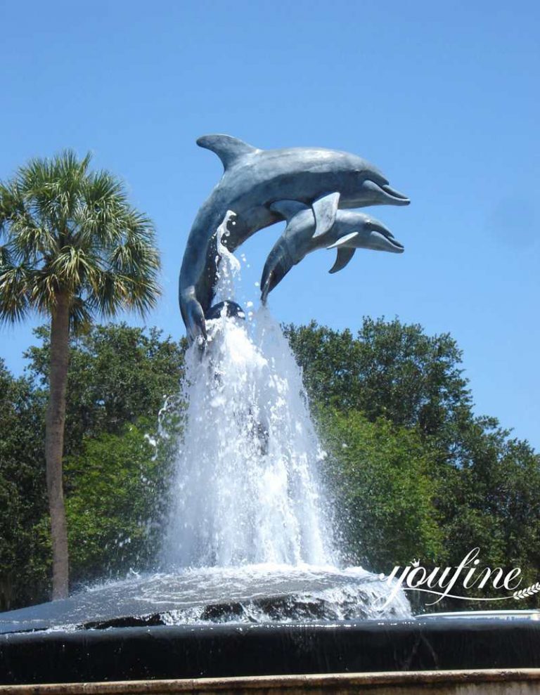What Do Bronze Dolphin Statues Symbolize - YouFine