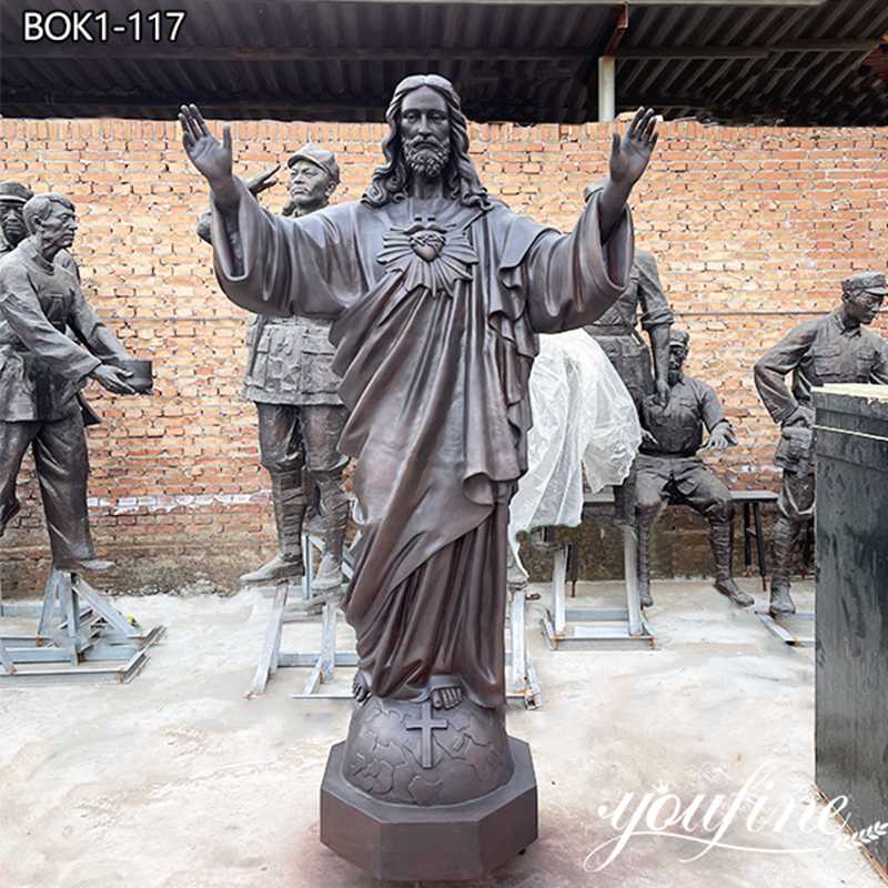 Bronze Classical Famous Catholic Statue - YouFine