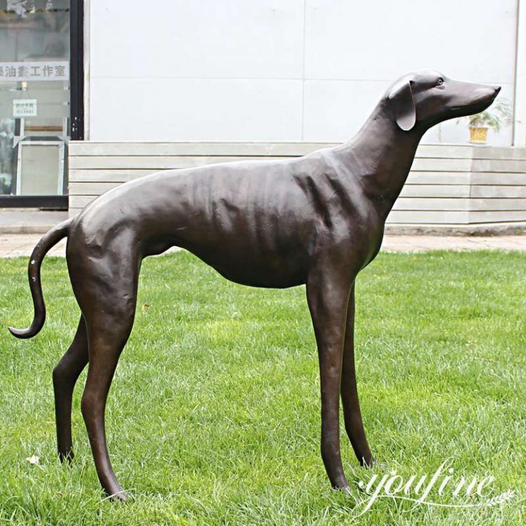 Bronze Custom Dog garden statue - YouFine Bronze Sculpture