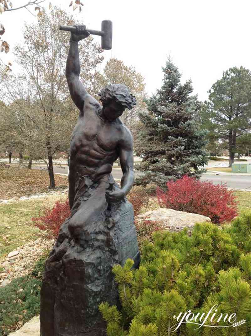 Bronze Statue Carving Itself Reproductions - YouFine