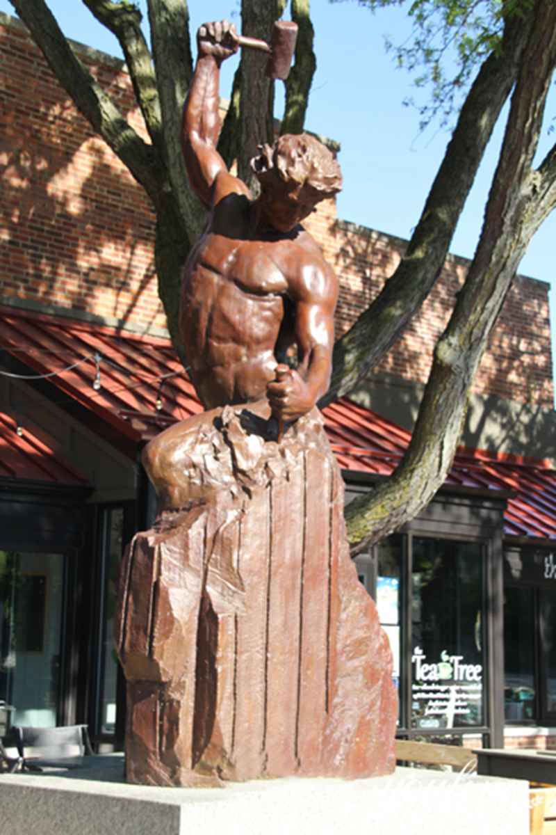 Self Made Man Statue Bobbie Carlyle Art - YouFine