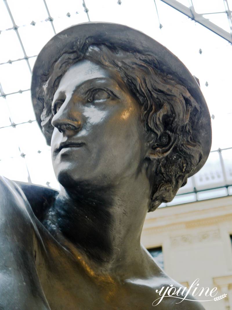 Antique Bronze Hermes Statue - YouFine Bronze Sculpture