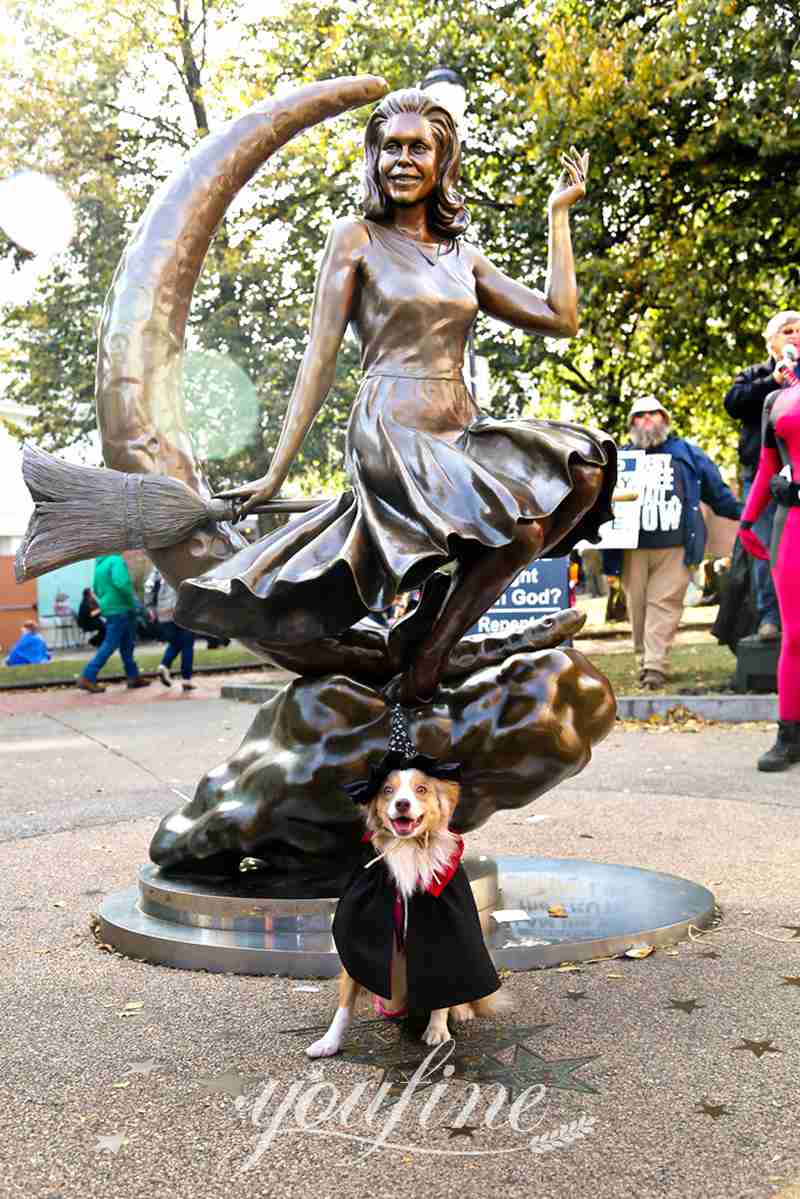 Bewitched Statue in Salem Witch Replica - YouFine