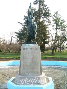 Bronze Persephone Garden Statue - YouFine