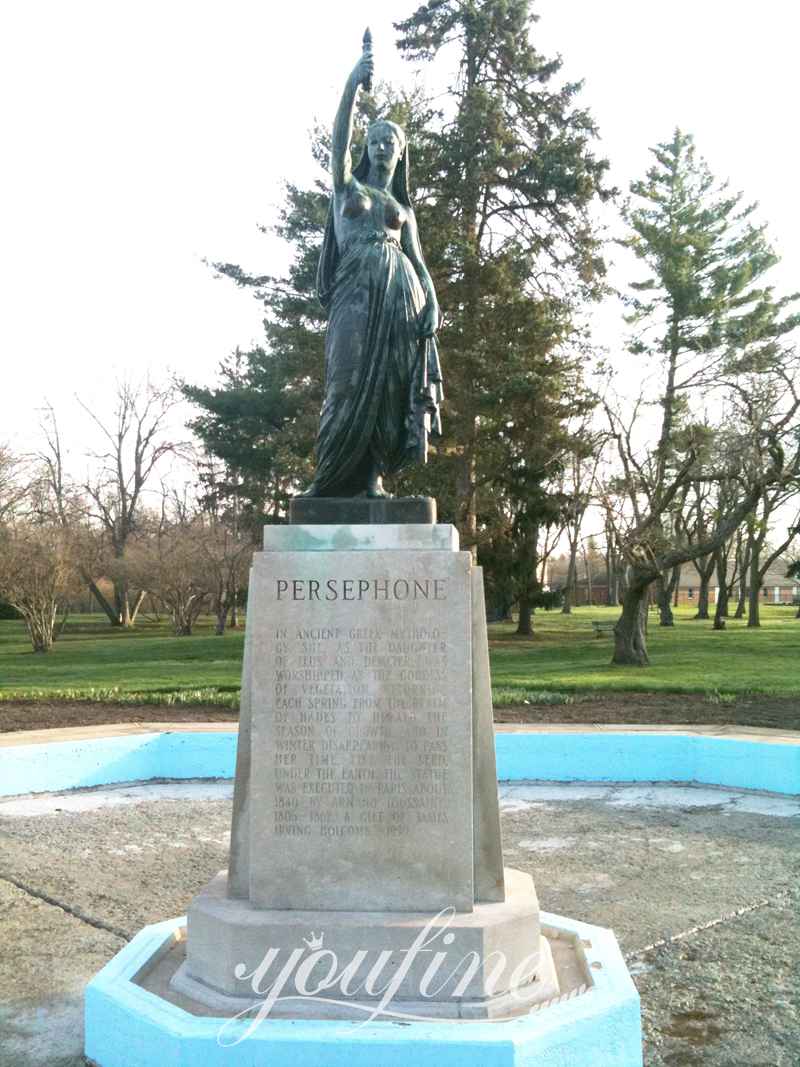 Bronze Persephone Garden Statue - YouFine