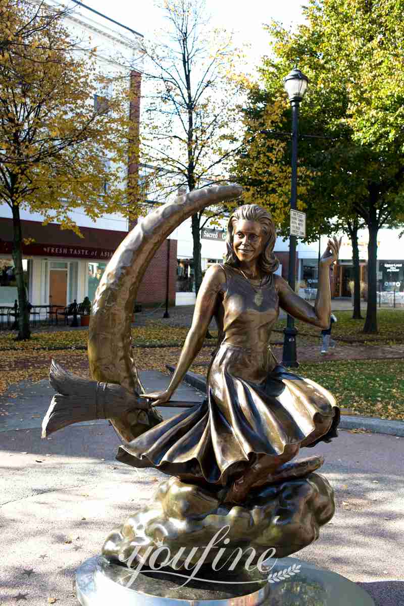 Bewitched Statue in Salem Witch Replica - YouFine