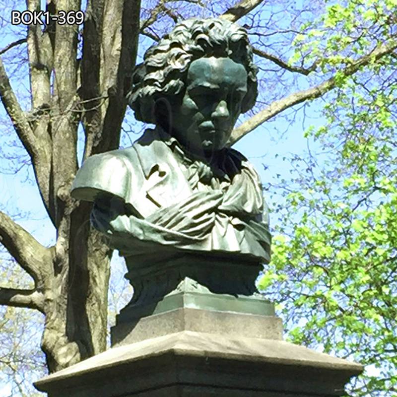 Classic Bronze Bust Statue of Beethoven - YouFine