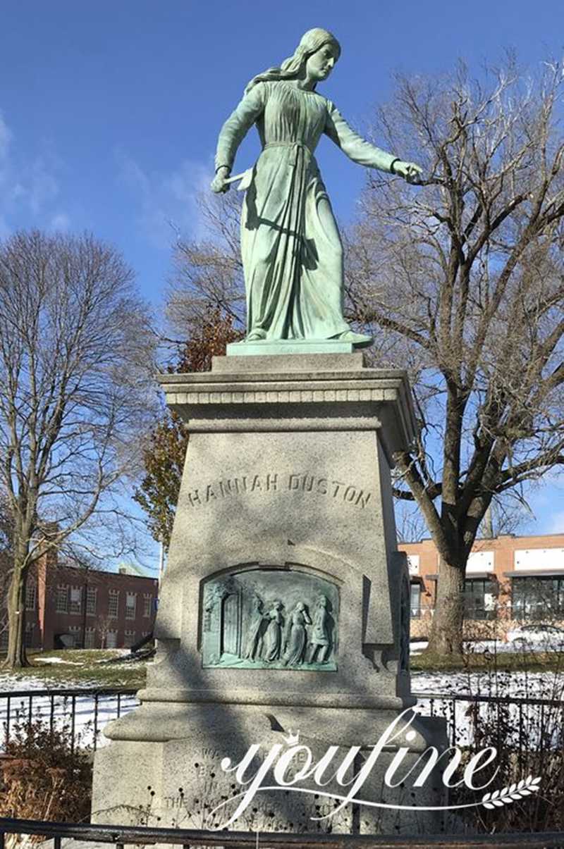 Bronze Hannah Duston Female Statue - YouFine