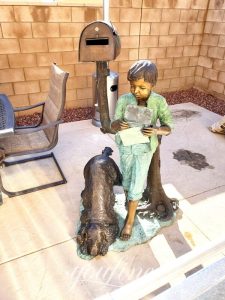The Most Popular Bronze Mailbox Statues - YouFine Bronze Sculpture