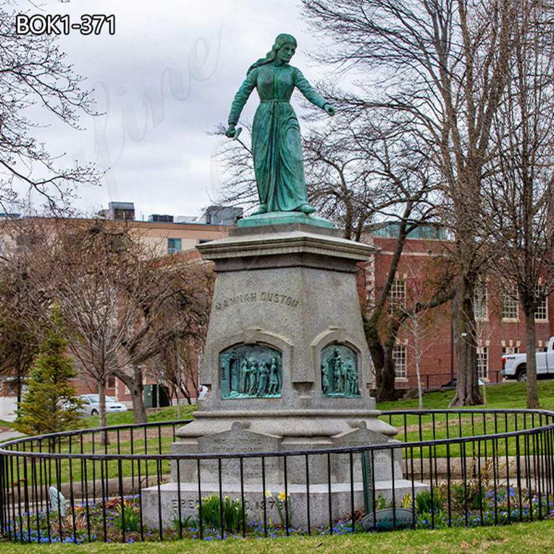 Bronze Hannah Duston Female Statue - YouFine