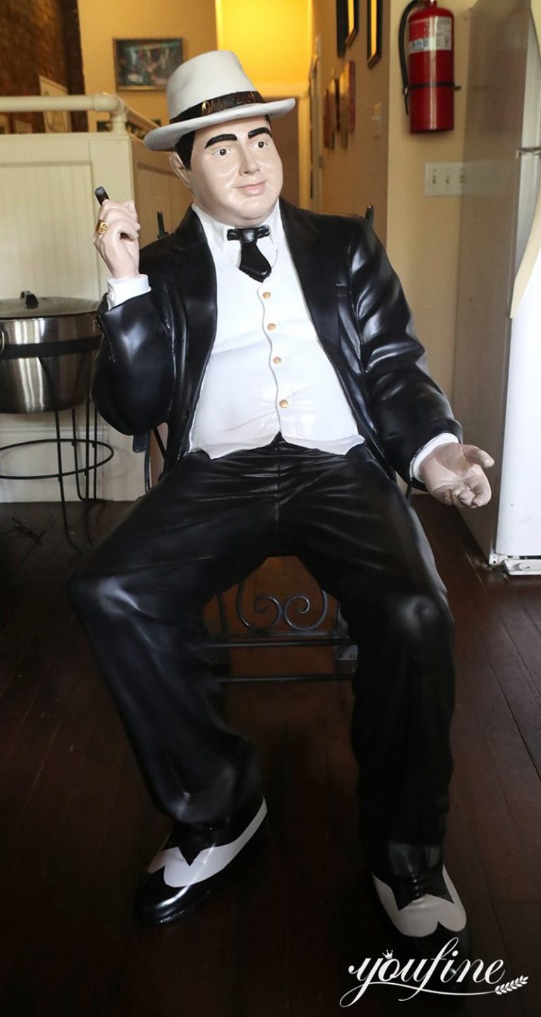Custom Al Capone Fiberglass Statue - YouFine