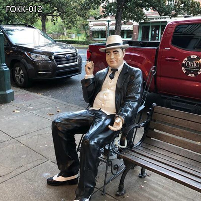 Custom Al Capone Fiberglass Statue - YouFine