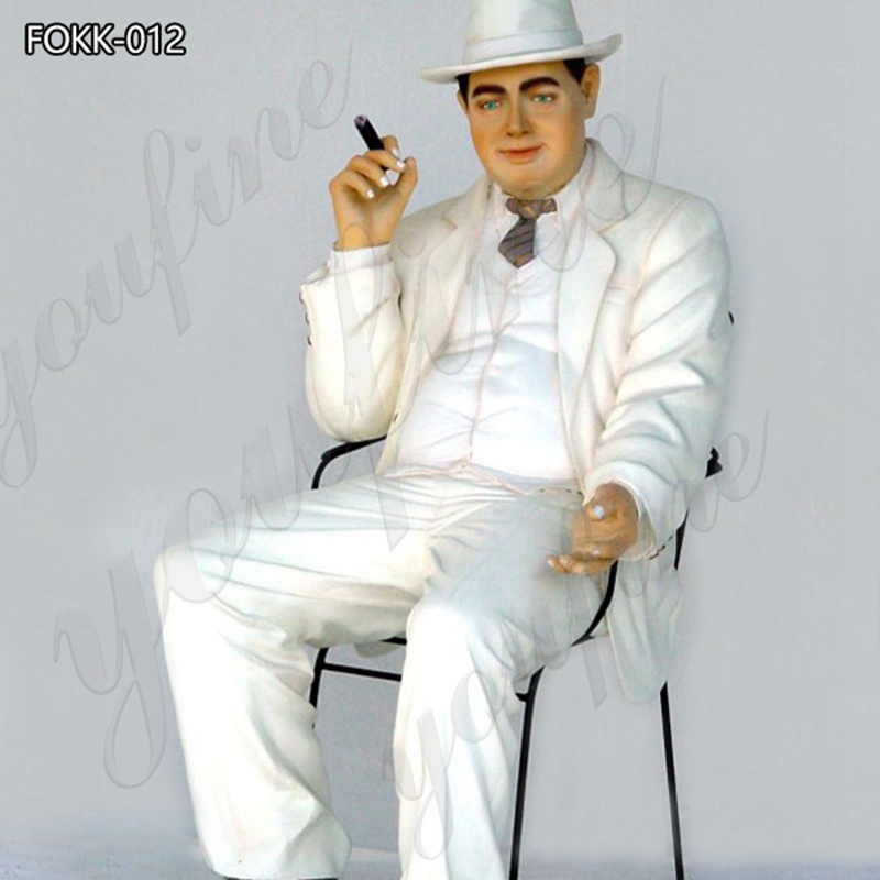 Custom Al Capone Fiberglass Statue - YouFine