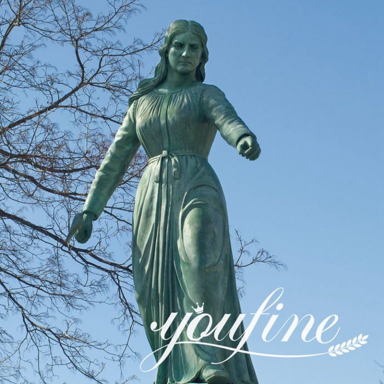 Bronze Hannah Duston Female Statue - YouFine