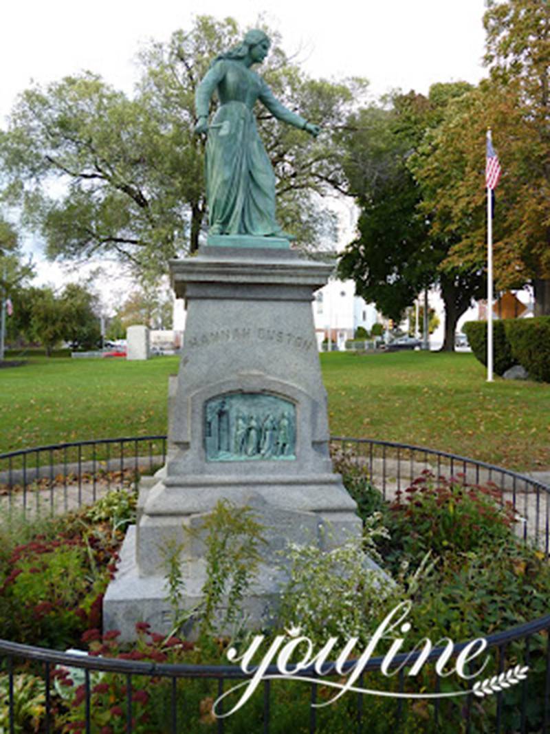 Bronze Hannah Duston Female Statue - YouFine