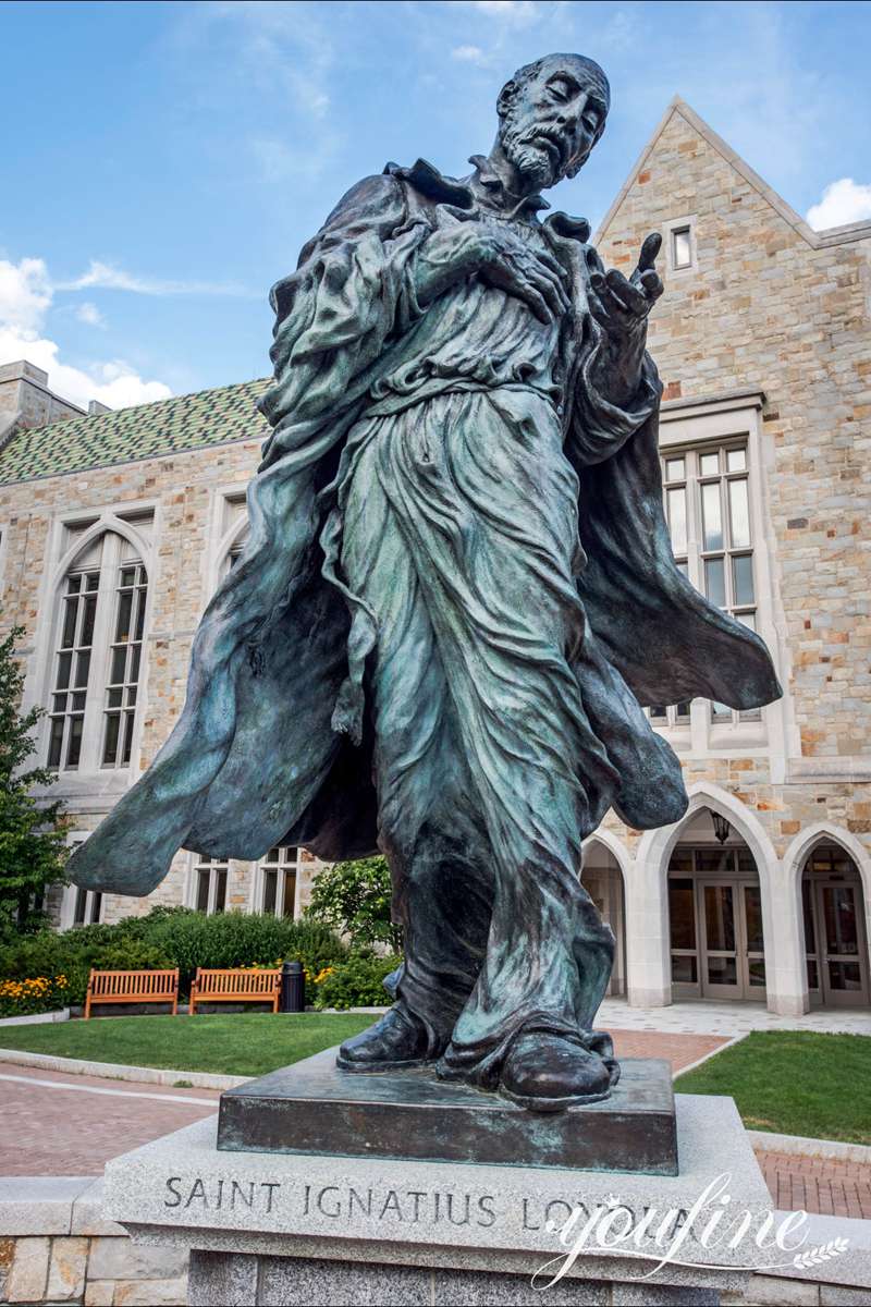 St. Ignatius Bronze Religious Statue - YouFine