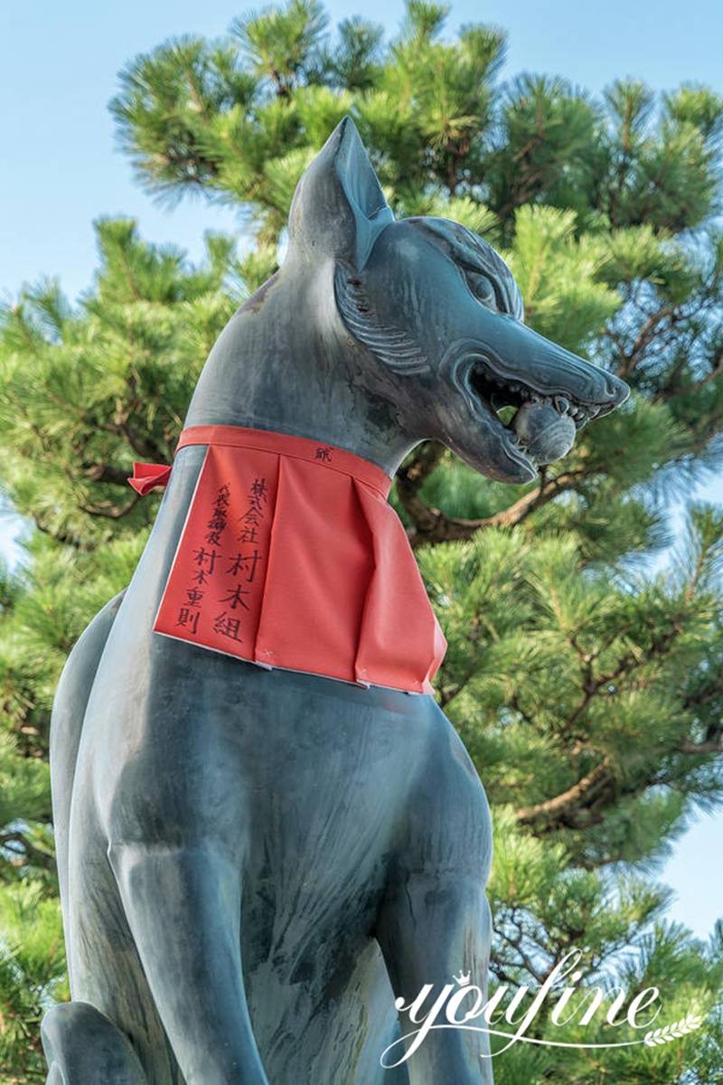Famous Bronze Japanese Fox God Statue - YouFine