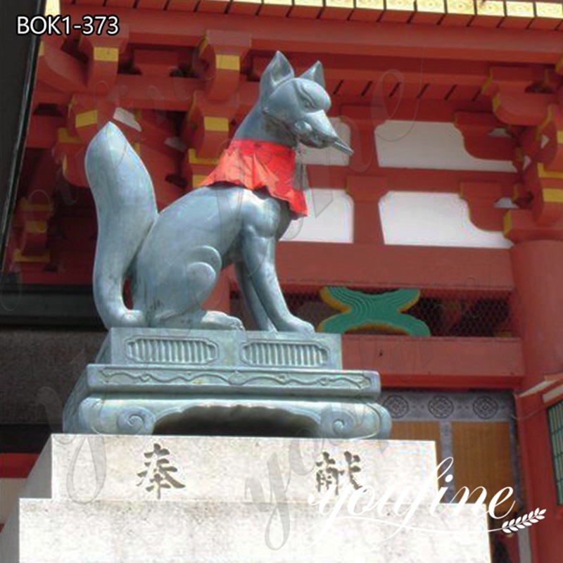 Famous Bronze Japanese Fox God Statue - YouFine
