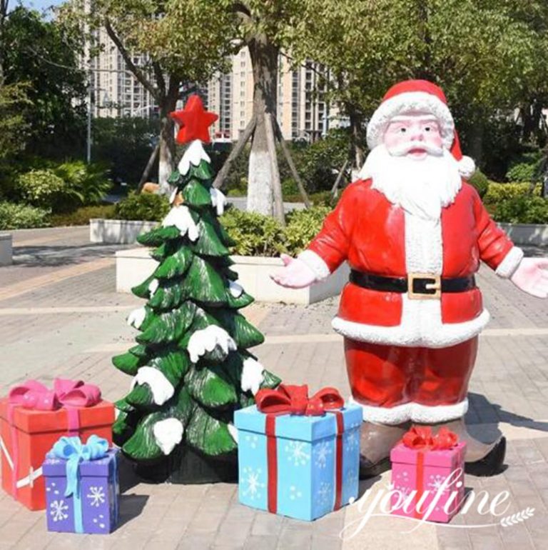Fiberglass Christmas Statue Decorations - YouFine Bronze Sculpture