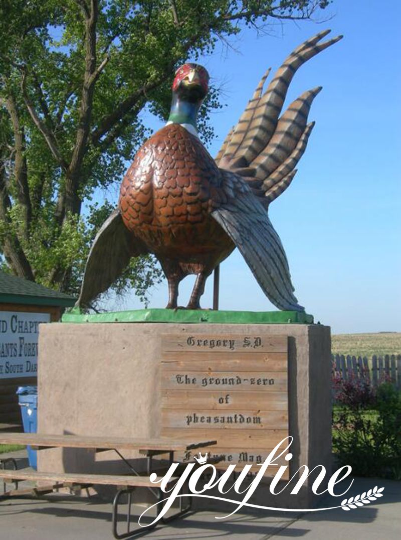 Giant Bronze Turkey Statue - YouFine