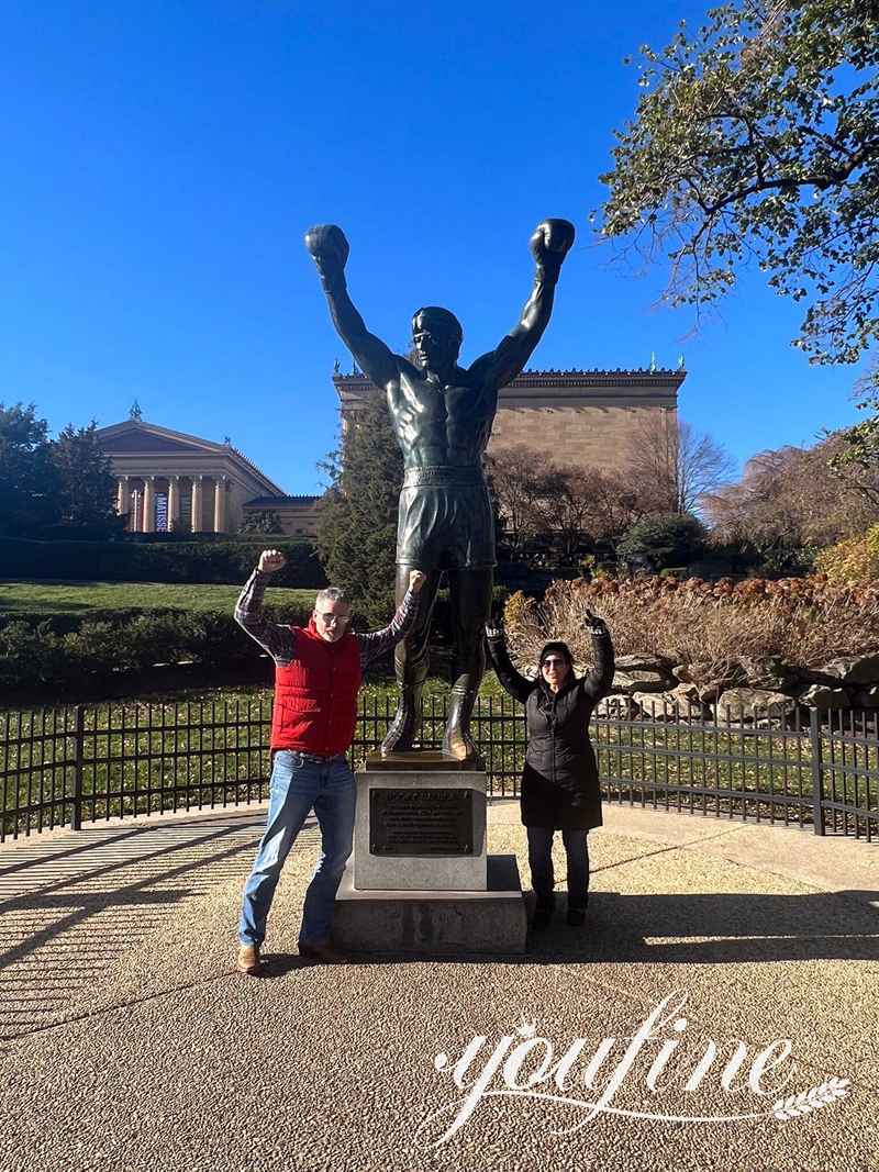 Famous Bronze Rocky Balboa Statue Replica - YouFine