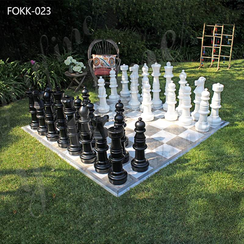 Fiberglass Large Outdoor Chess Statue - YouFine