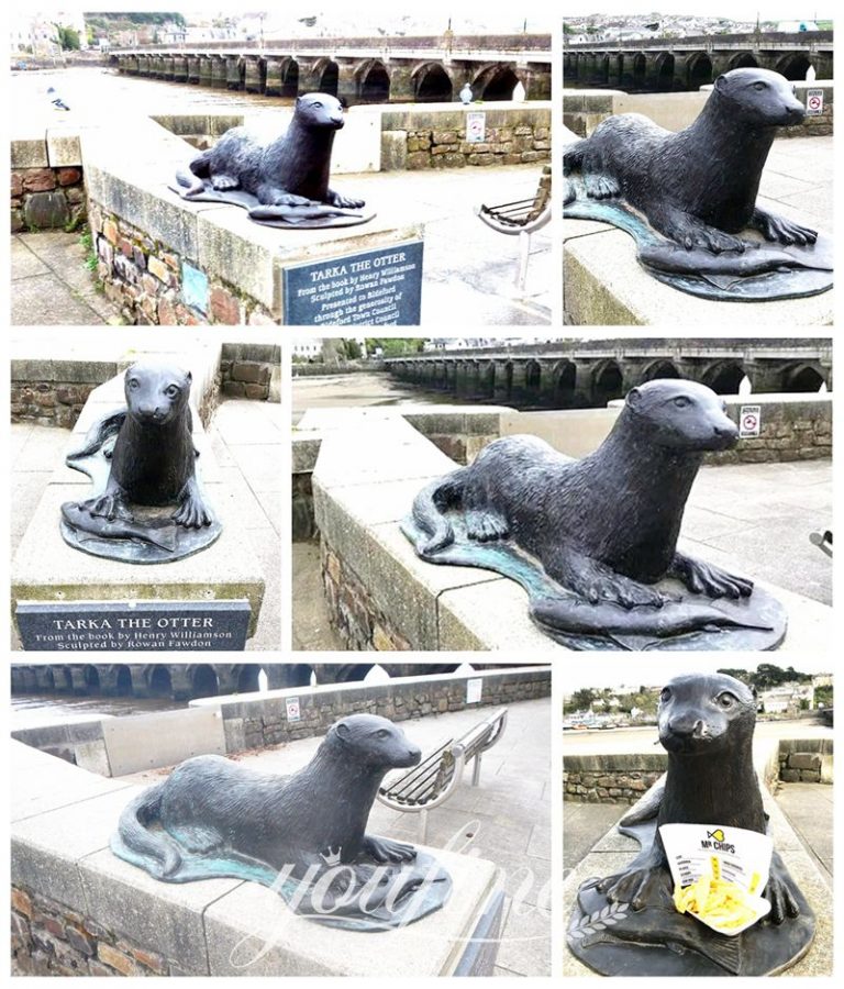Reasons to Adore Bronze Sea Otter Sculpture - YouFine