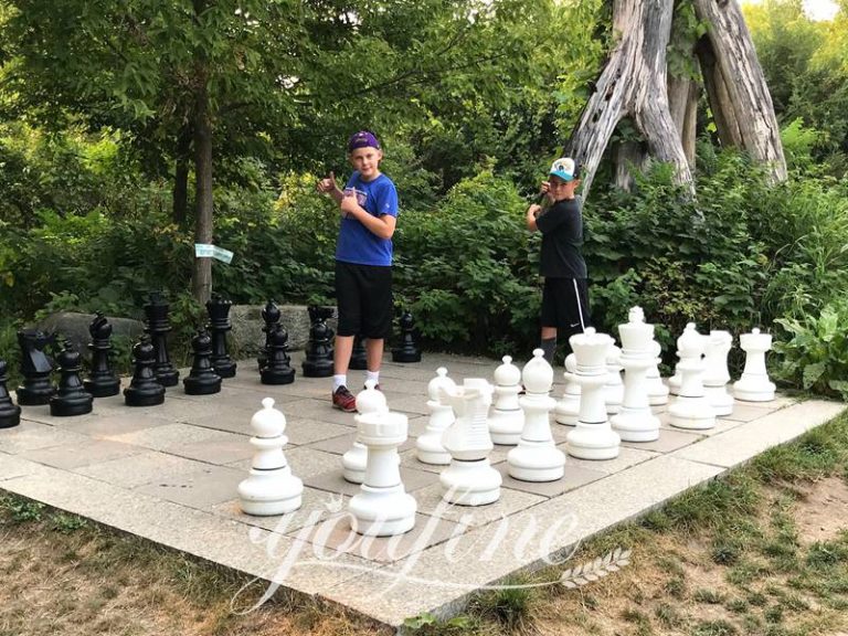 Fiberglass Large Outdoor Chess Statue - YouFine