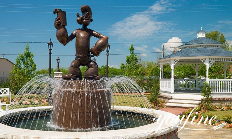 Bronze Cartoon Popeye Statue for Sale - YouFine