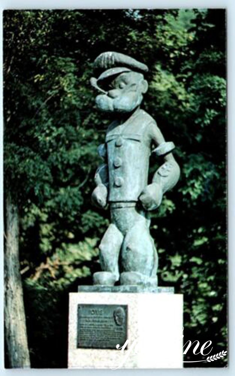 Bronze Cartoon Popeye Statue for Sale - YouFine