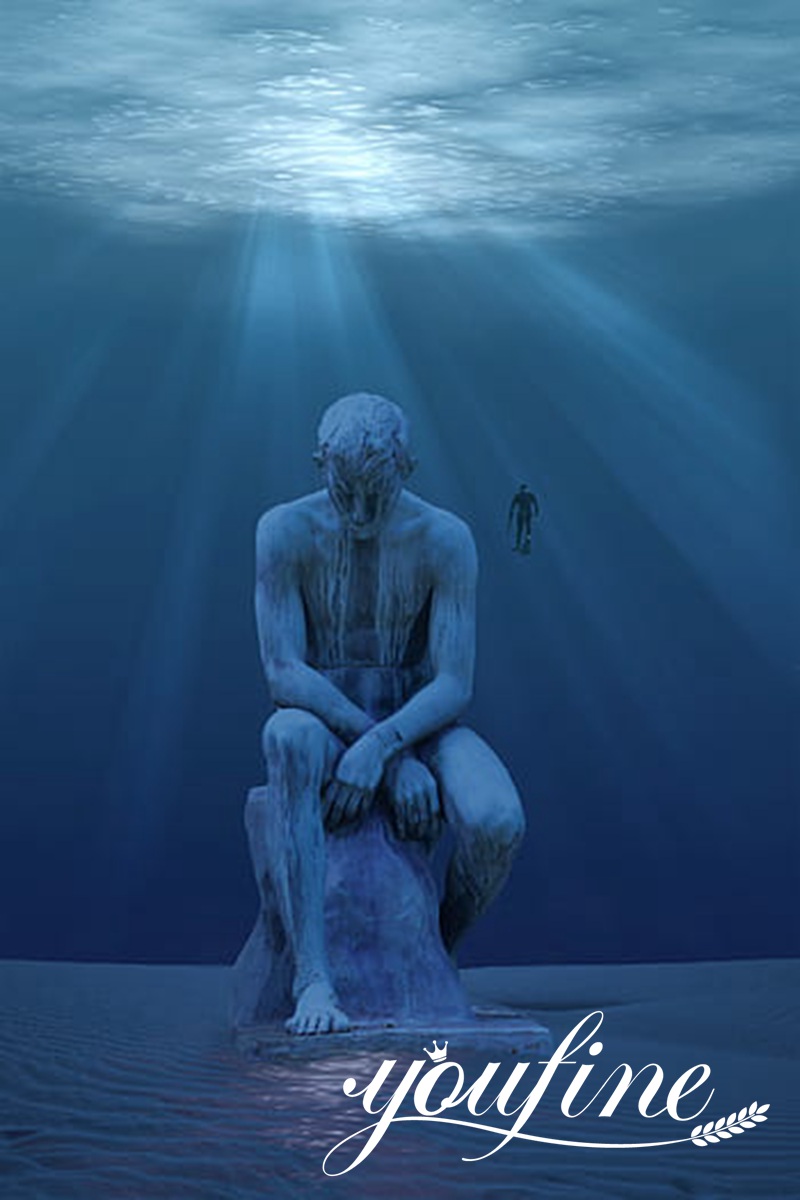 Underwater Statues - Art hidden under water - YouFine