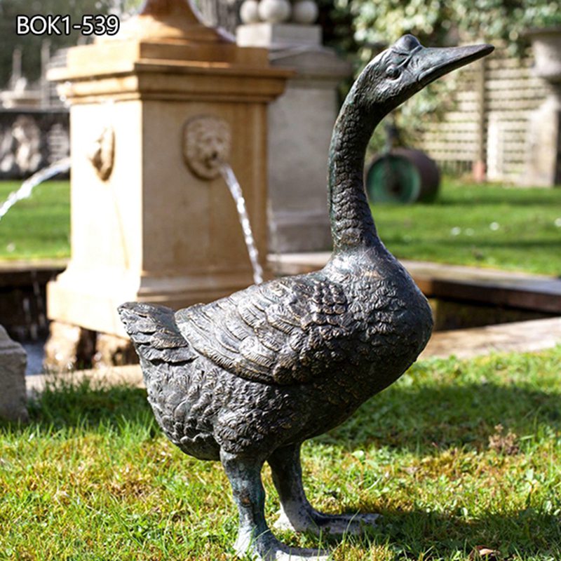 Lifesize Bronze Goose Statue - YouFine