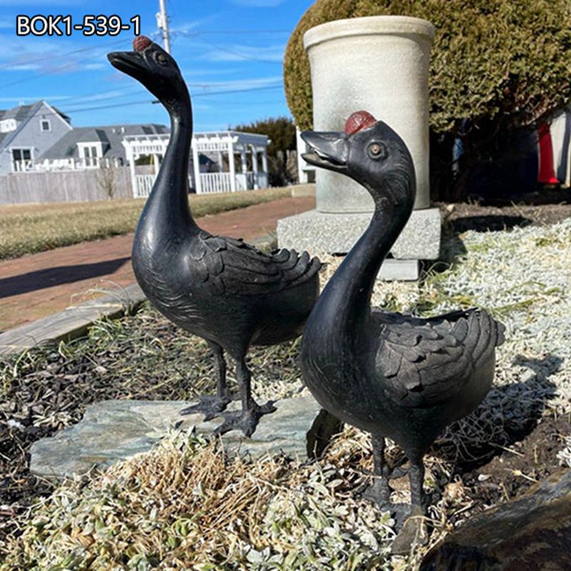 Lifesize Bronze Goose Statue - YouFine