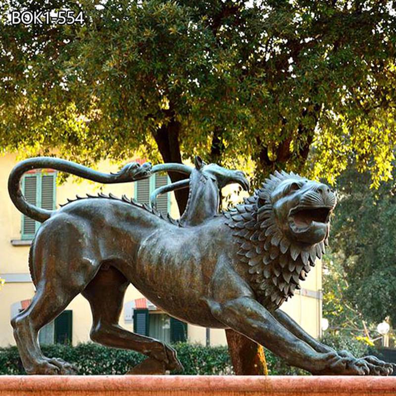 Bronze Chimera of Arezzo Statue - YouFine