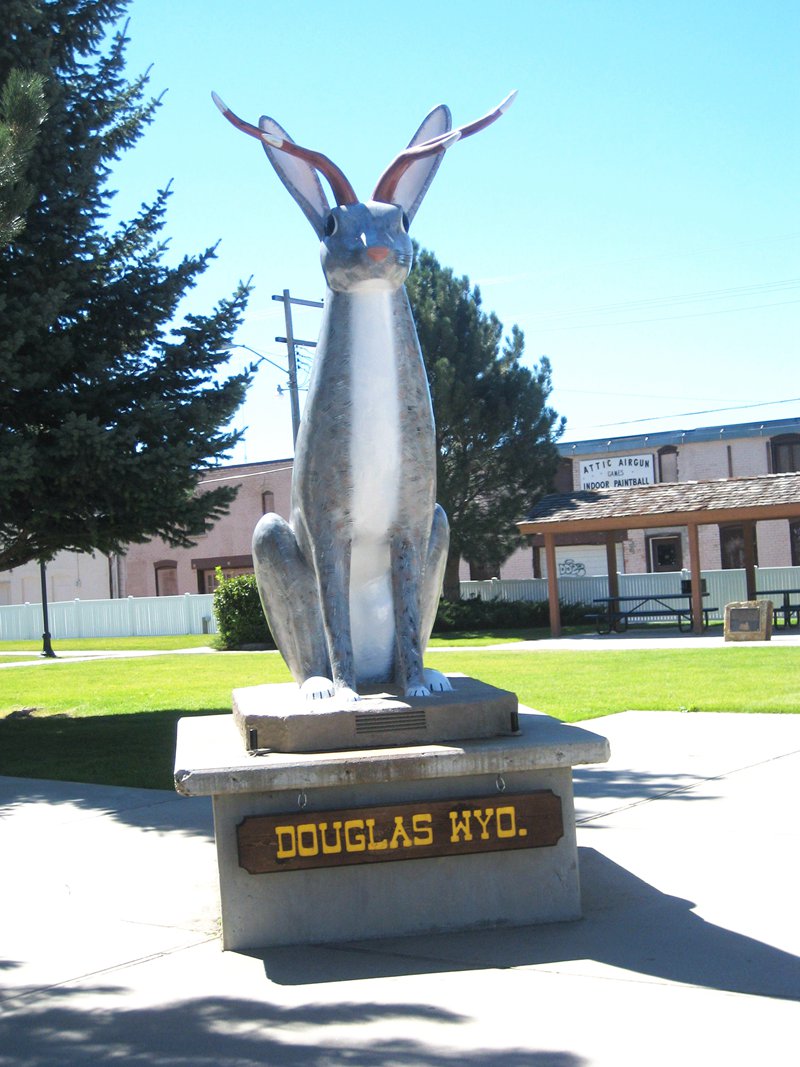 Bronze Jackalope Statue Mythical Creature - YouFine