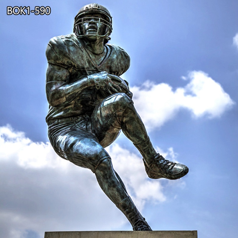 Bronze Football Player Barry Sanders Statue - YouFine