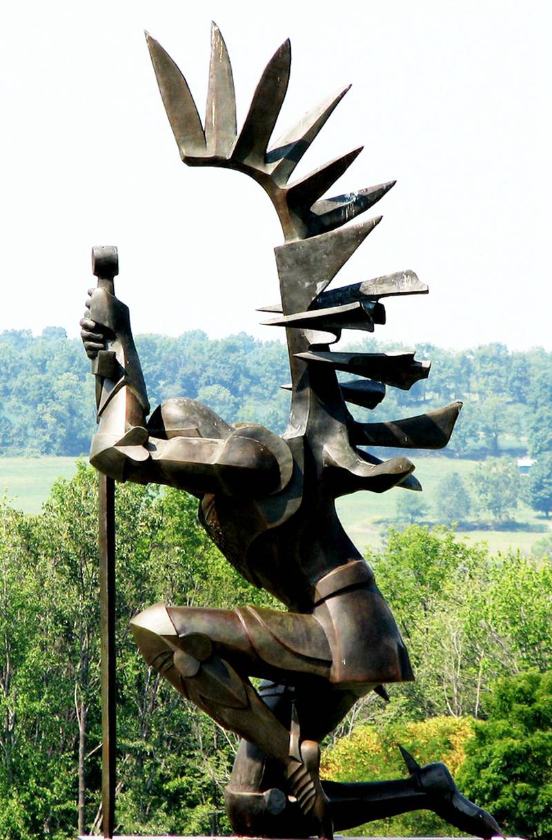 Bronze Military Winged Hussar Statue - YouFine