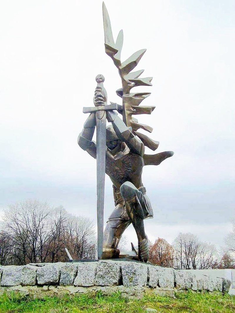 Bronze Military Winged Hussar Statue - YouFine