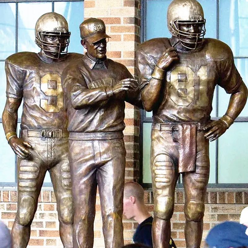 Bronze Earl Campbell Trophy Winner Memorial Statue - YouFine