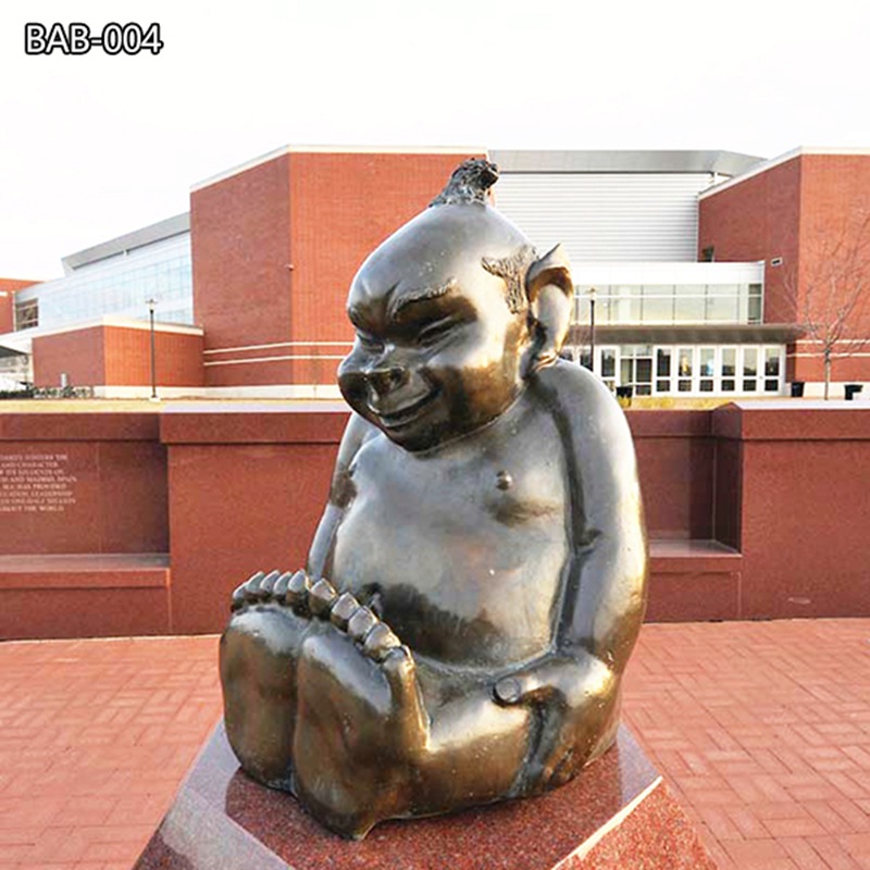 Bronze Billiken Statue SLU School Mascot - YouFine