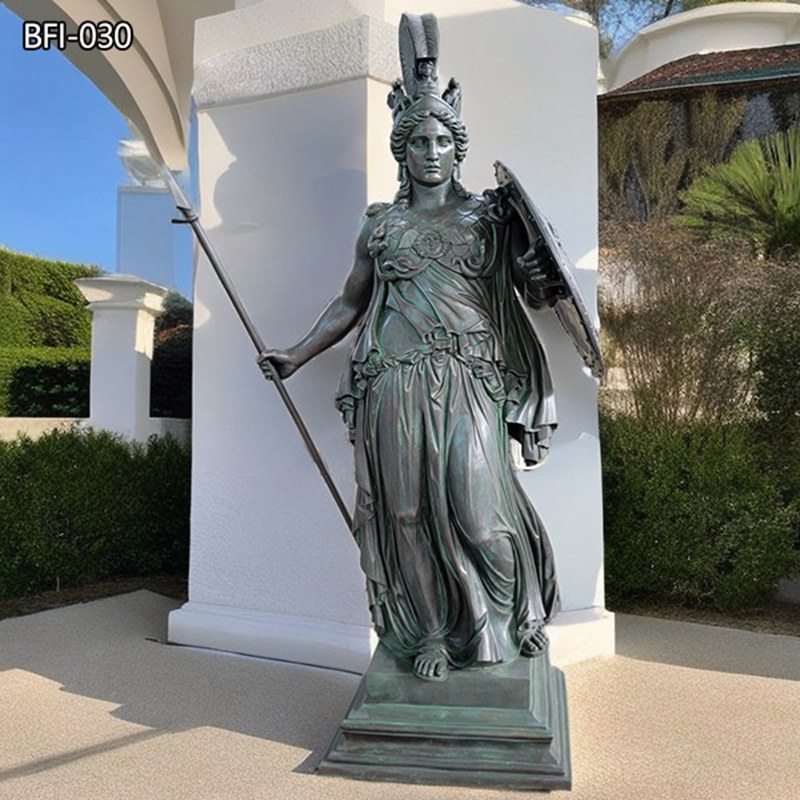 Bronze Piraeus Greek Athena Statue - YouFine